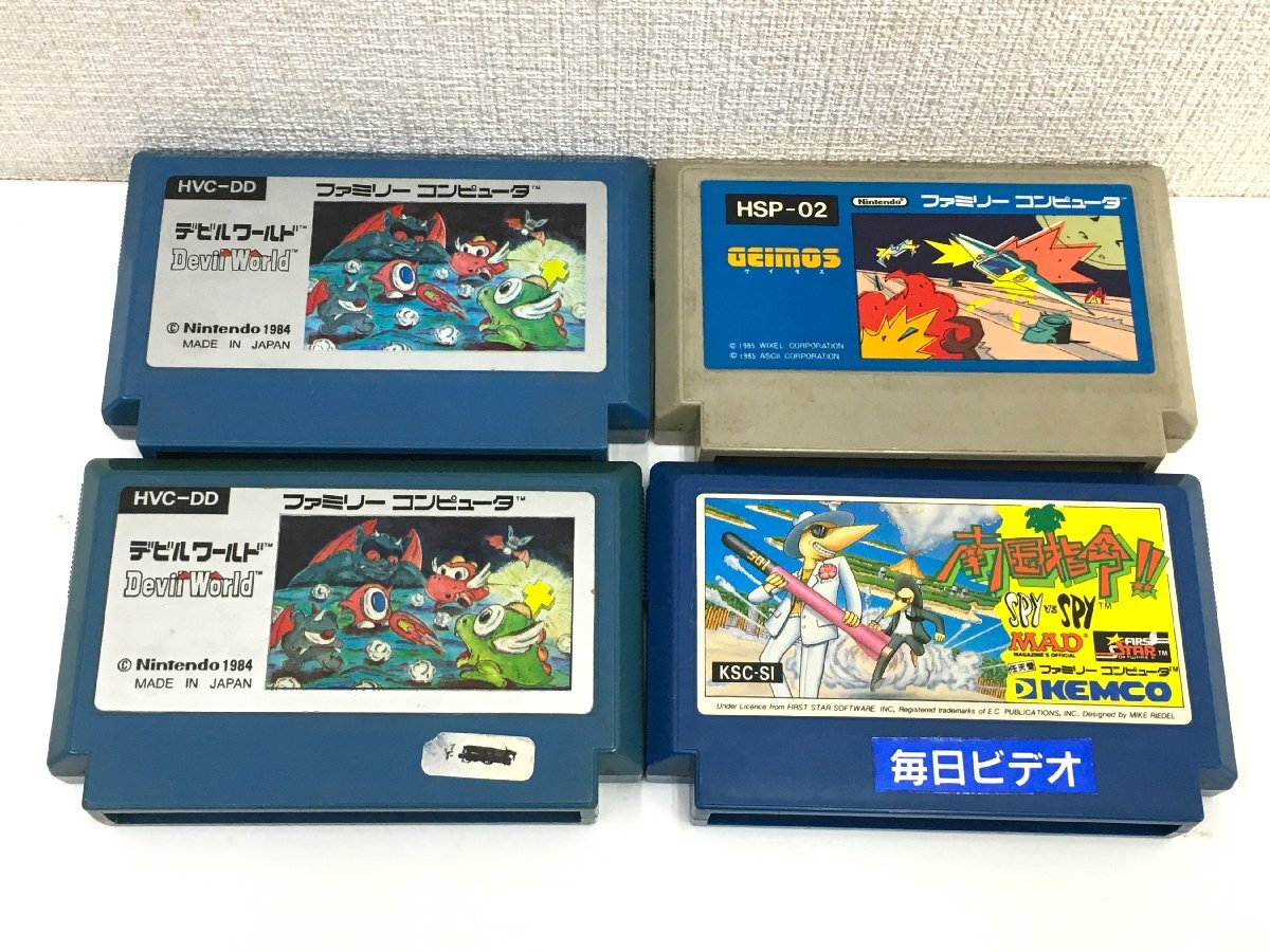 Yahoo!オークション - 秦野店【現状品】U8-22 ファミコンソフト カセッ...