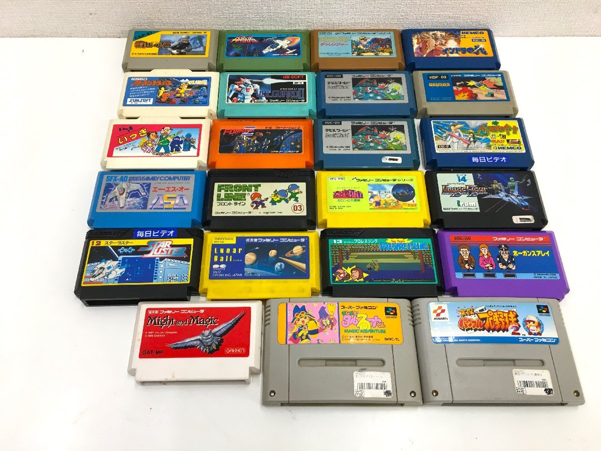 Yahoo!オークション - 秦野店【現状品】U8-22 ファミコンソフト カセッ...