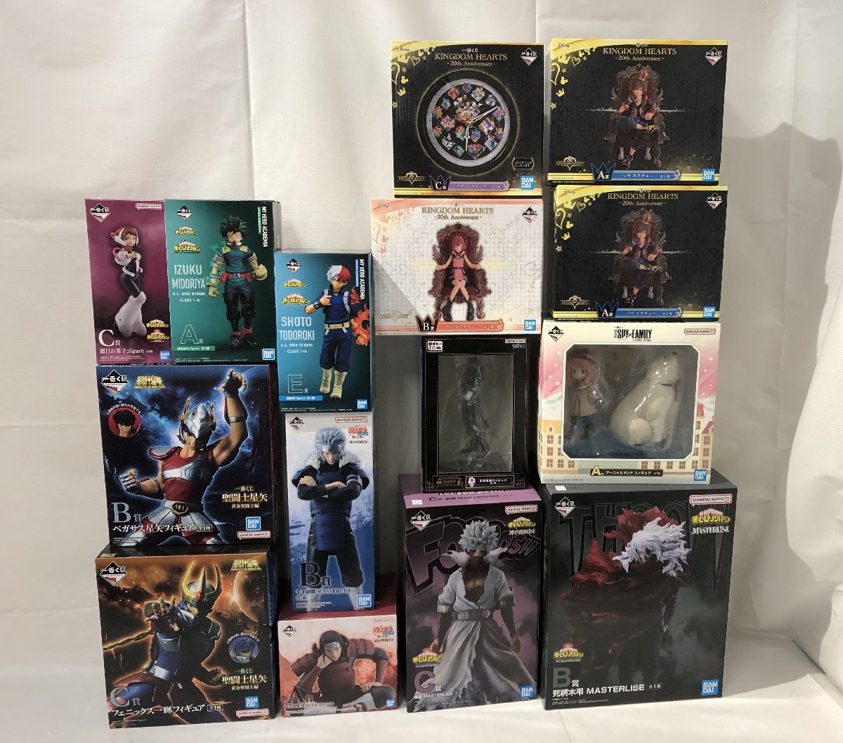 1円 一番くじ フィギュア グッズ 15点まとめ キングダムハーツ NARUTO 僕のヒーローアカデミア 他 良品 322-0827-M5(コミック、アニメ)｜売買されたオークション情報 ...
