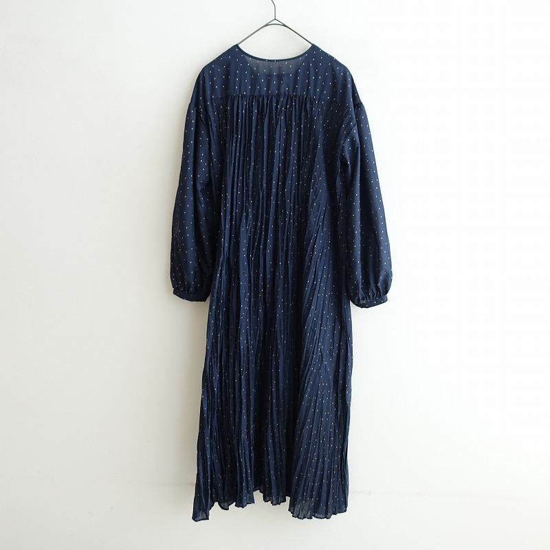 定価1.7万 アーバンリサーチ URBAN RESEARCH グリッタードットプリントワンピース Fネイビー水玉 33-2407-581 61H42(ワンピース)｜売買されたオークション情報 ...