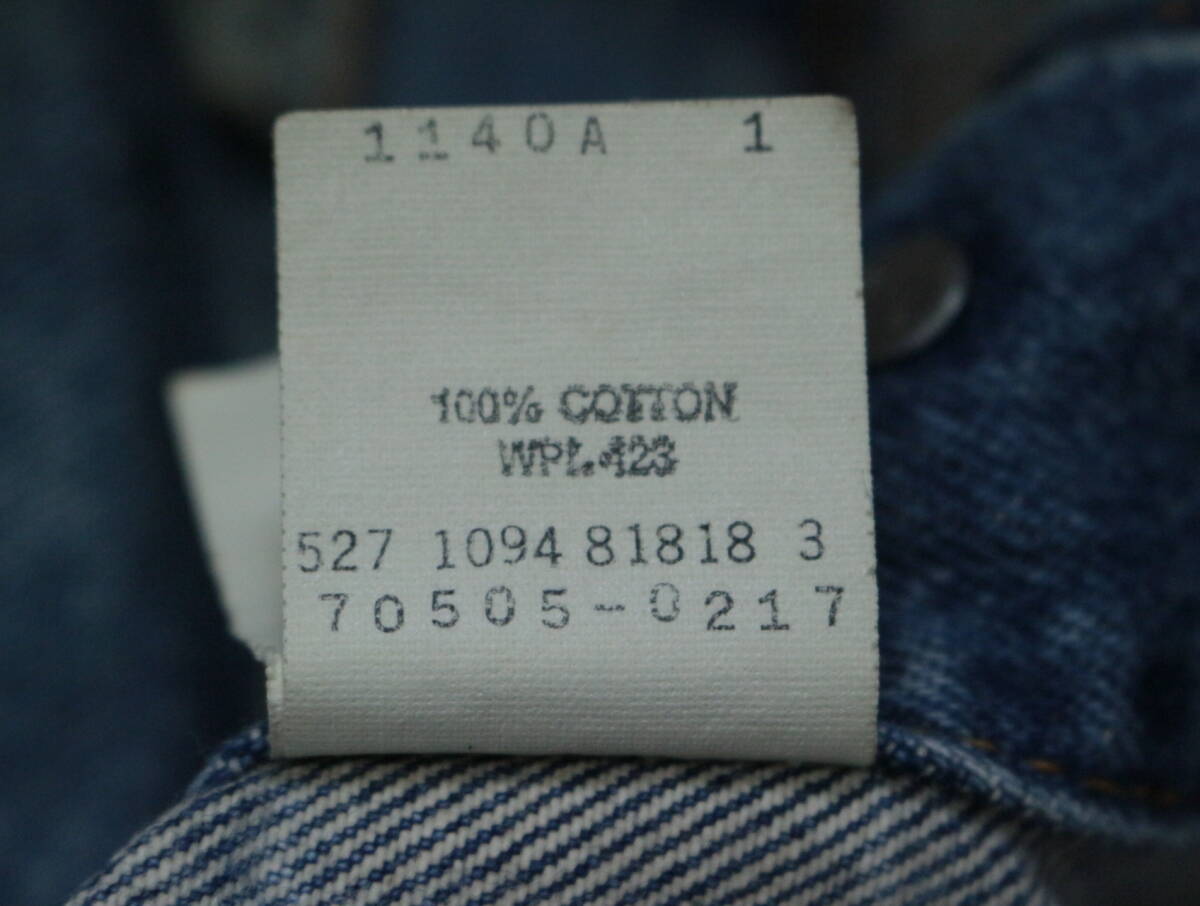 Yahoo!オークション - E154/Levi's/リーバイス/90s/94’/USA製/アメリ...