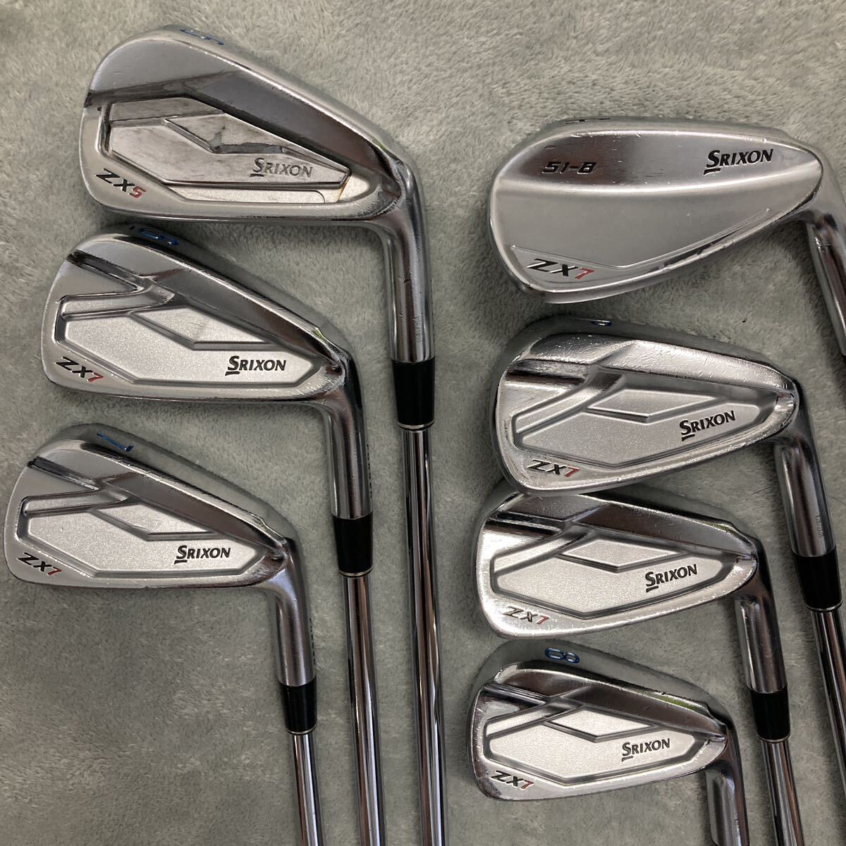 Yahoo!オークション - SRIXON ZX5.ZX7 コンボアイアン 5-P DynamicGold...