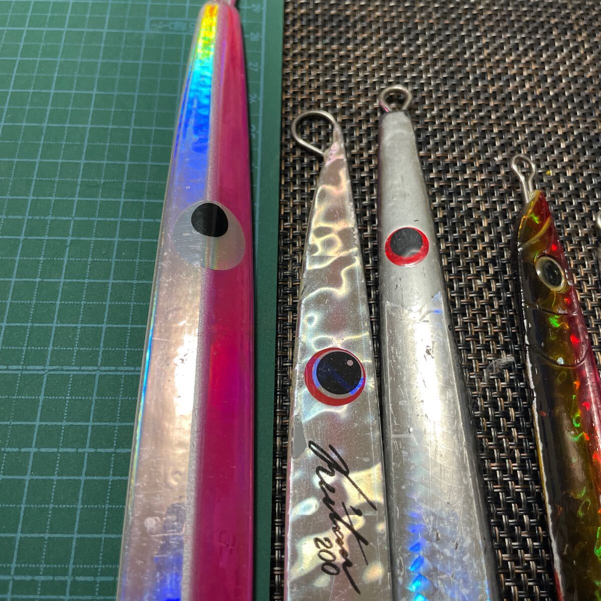 Yahoo!オークション - メタルジグ ジャンク 180g 〜295g 13本 ロングジ...