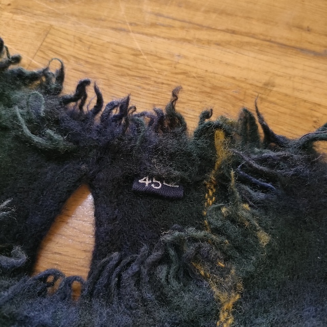 Yahoo!オークション - 4-0813T 45R/45rpm インドメリノ縮絨deTシャツ ...