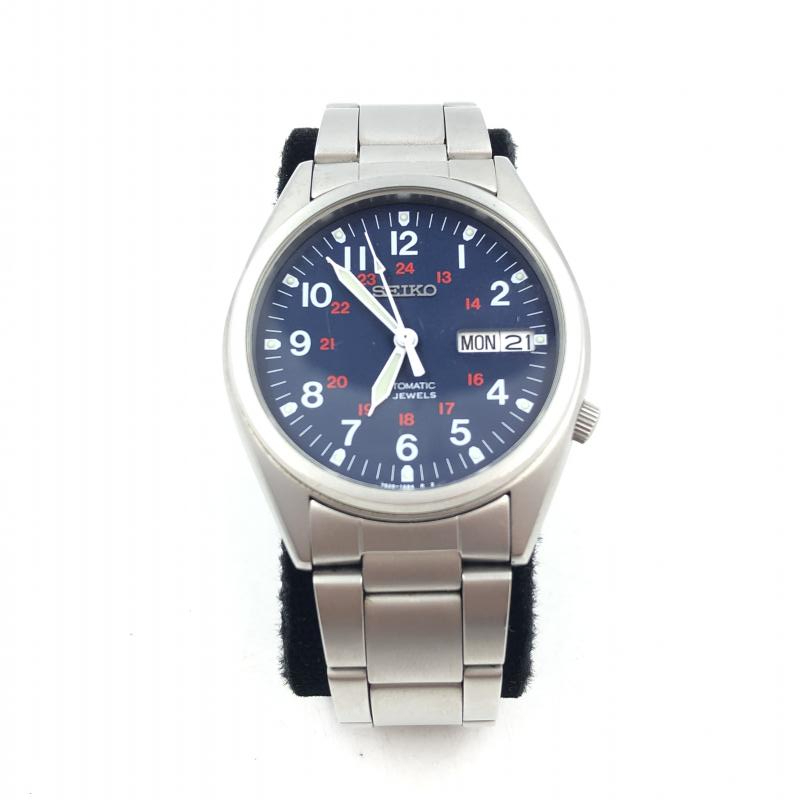 SEIKO SEIKO5 ミリタリーウォッチ ネイビー文字盤 風防キズあり 7S26-3060 自動巻き 240024473690(その他)｜売買されたオークション情報、yahooの商品情報を ...