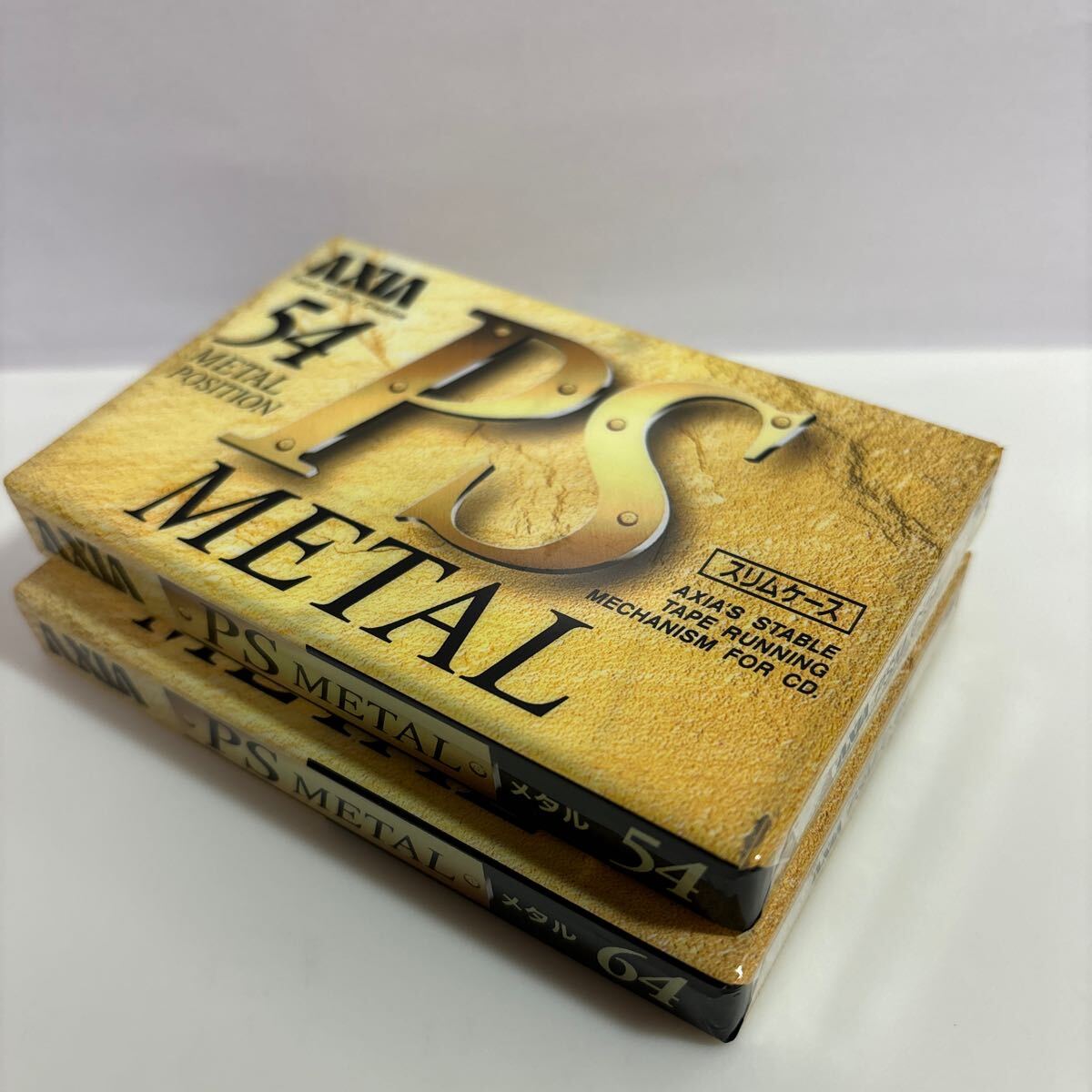 Yahoo!オークション - カセットテープ メタルポジション AXIA PS METAL...