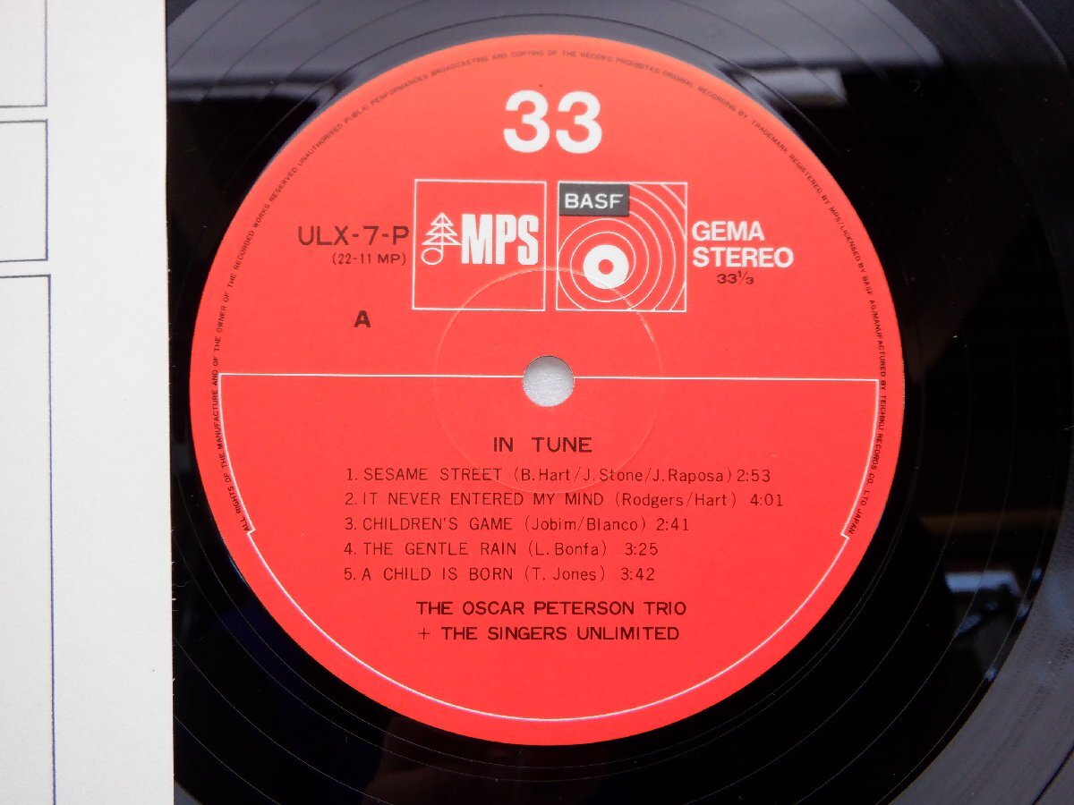 The Oscar Peterson Trio In Tune LP 12インチ /BASF ULX-7-P /ジャズ(ジャズ一般)｜売買されたオークション情報、yahooの商品情報を ...
