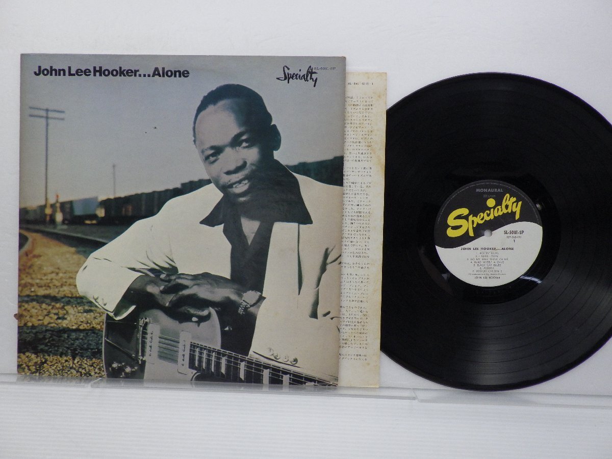 Yahoo!オークション - John Lee Hooker「Alone」LP（12インチ）/Specia...