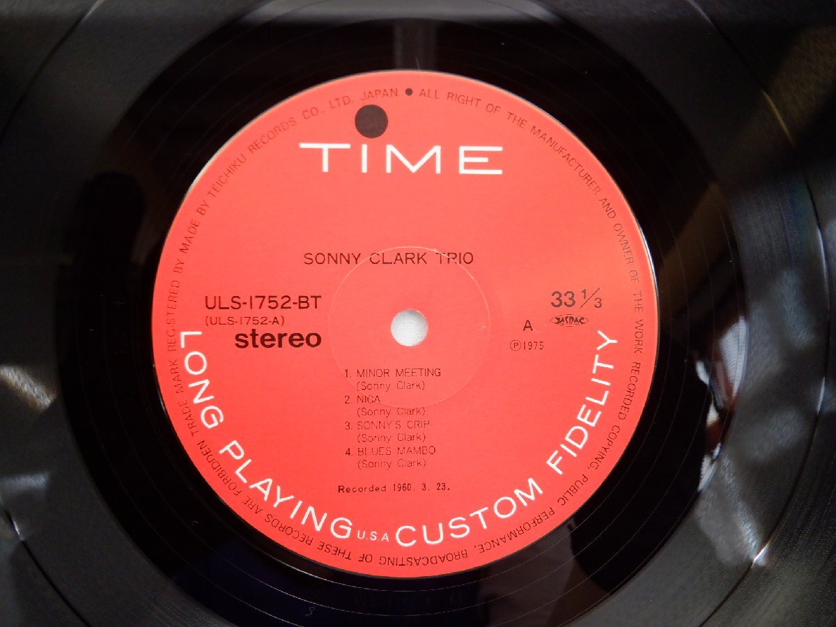Yahoo!オークション - Sonny Clark Trio「Sonny Clark Trio」LP（12イ...