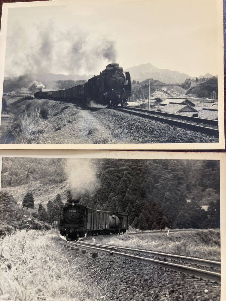 Yahoo!オークション - 昭和鉄道写真 関西本線加太峠のD51 646[亀山]牽...