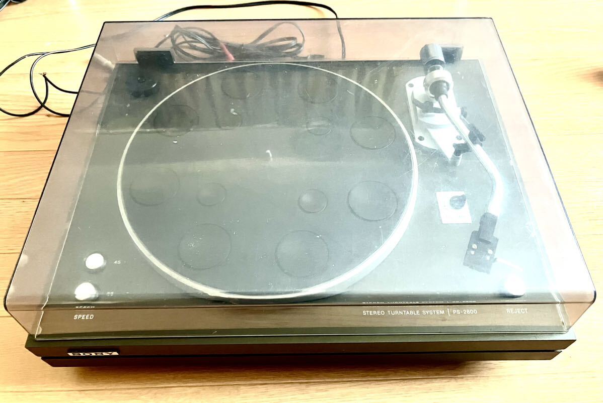 Yahoo!オークション - レコードプレーヤー SONY PS-2800 ジャンク
