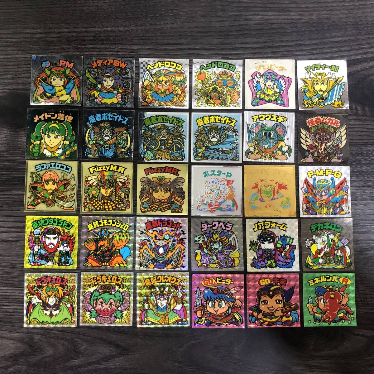 Yahoo!オークション - A281 1円～ 旧ビックリマンシール ヘッド まとめ...