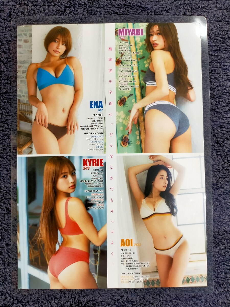 Yahoo!オークション - 【ラミネート加工/CYBERJAPAN DNCERS(ENA MIYABI...