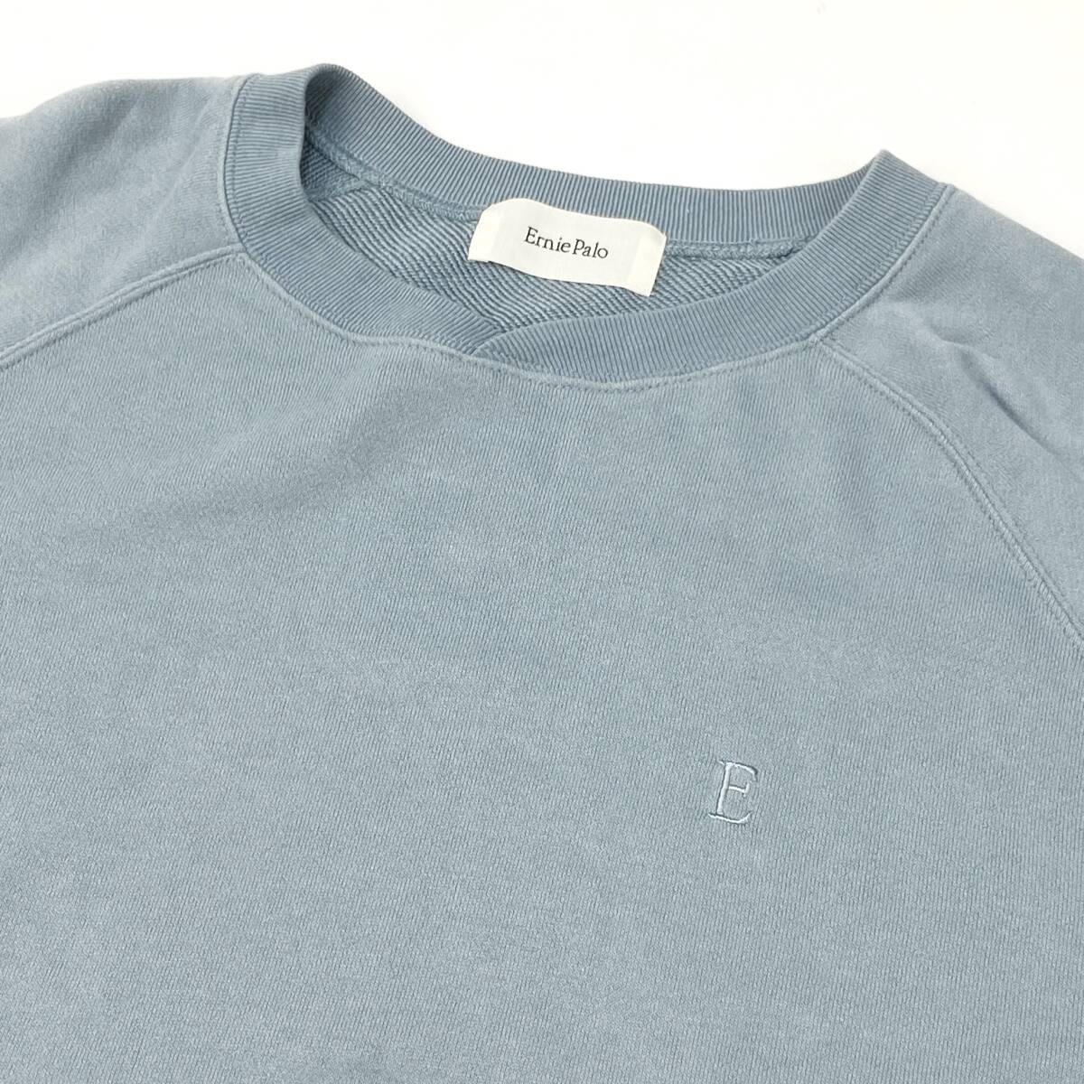 Ernie Palo / アーニーパロ 23AW 'E' Crew Neck Sweat / ロゴ Ernie Palo / アーニーパロ 23AW 'E' Crew Neck Sweat / ロゴ