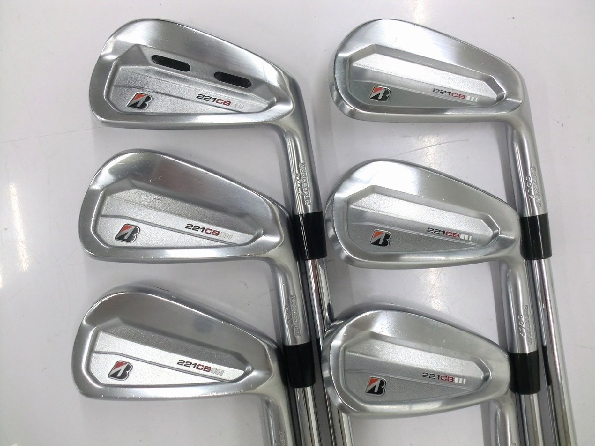Yahoo!オークション - ブリヂストン 221CBアイアン 5-Pw 6本 N.S.PRO M...