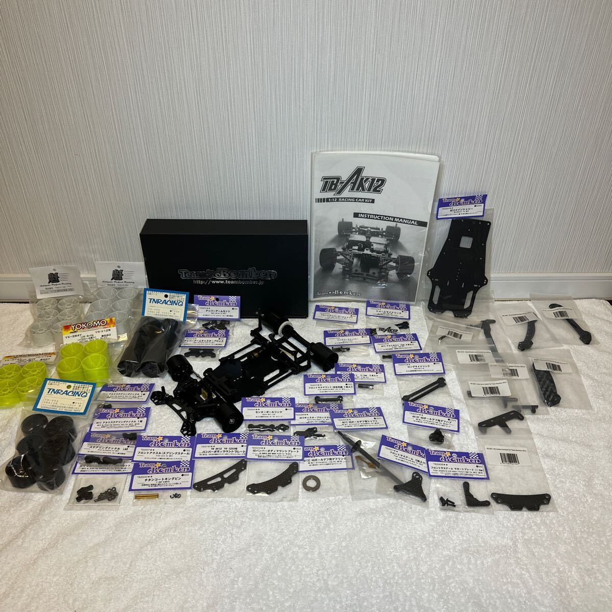 Yahoo!オークション - Team Bomber TB-AK12 トゥエルブ 予備パーツ オ...