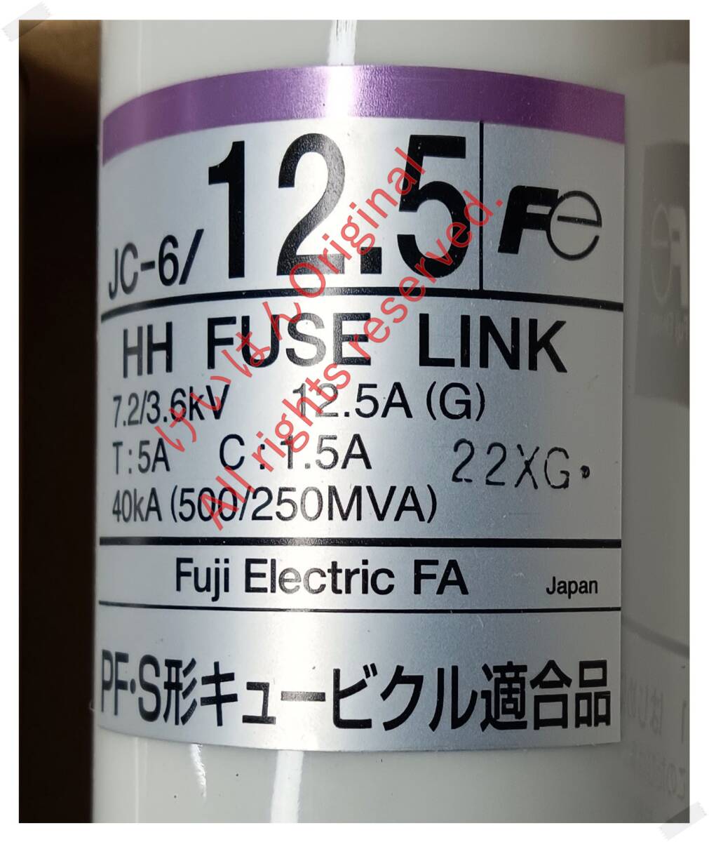 Yahoo!オークション - 【未使用】富士HHヒューズFuji HH Fuses JC-6/12...