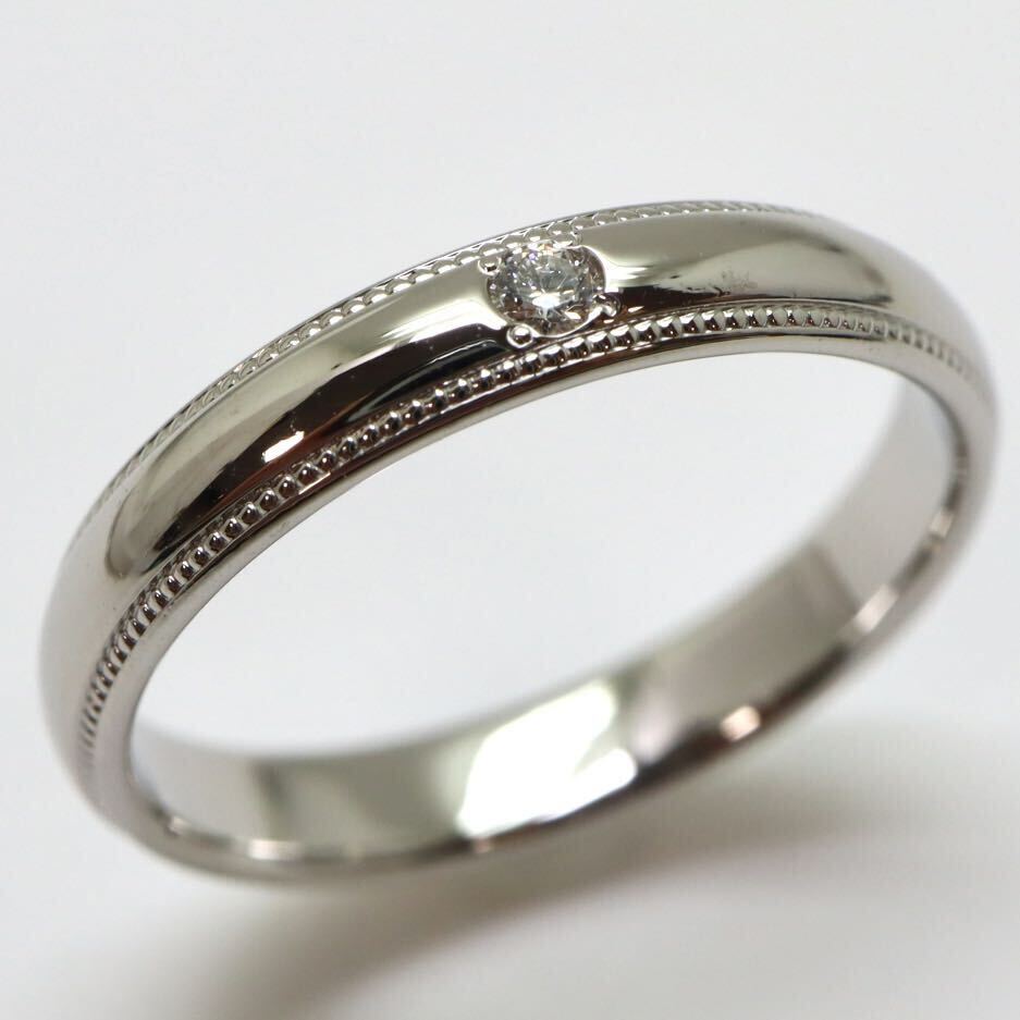 Yahoo!オークション - MIKIMOTO(ミキモト) PT950天然ダイヤモンドリン...