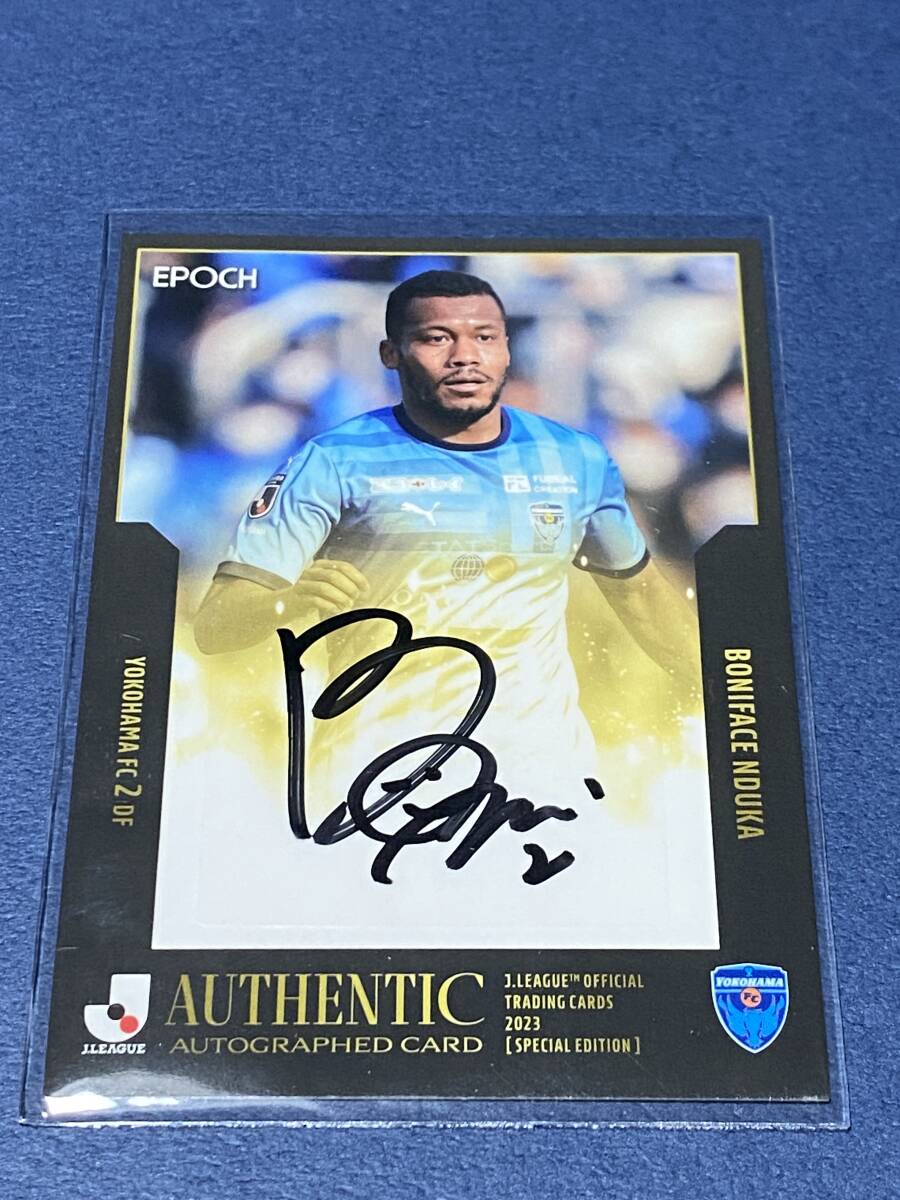 Yahoo!オークション - 2023JカードSE 横浜FC ンドカ ボニフェイス 直...