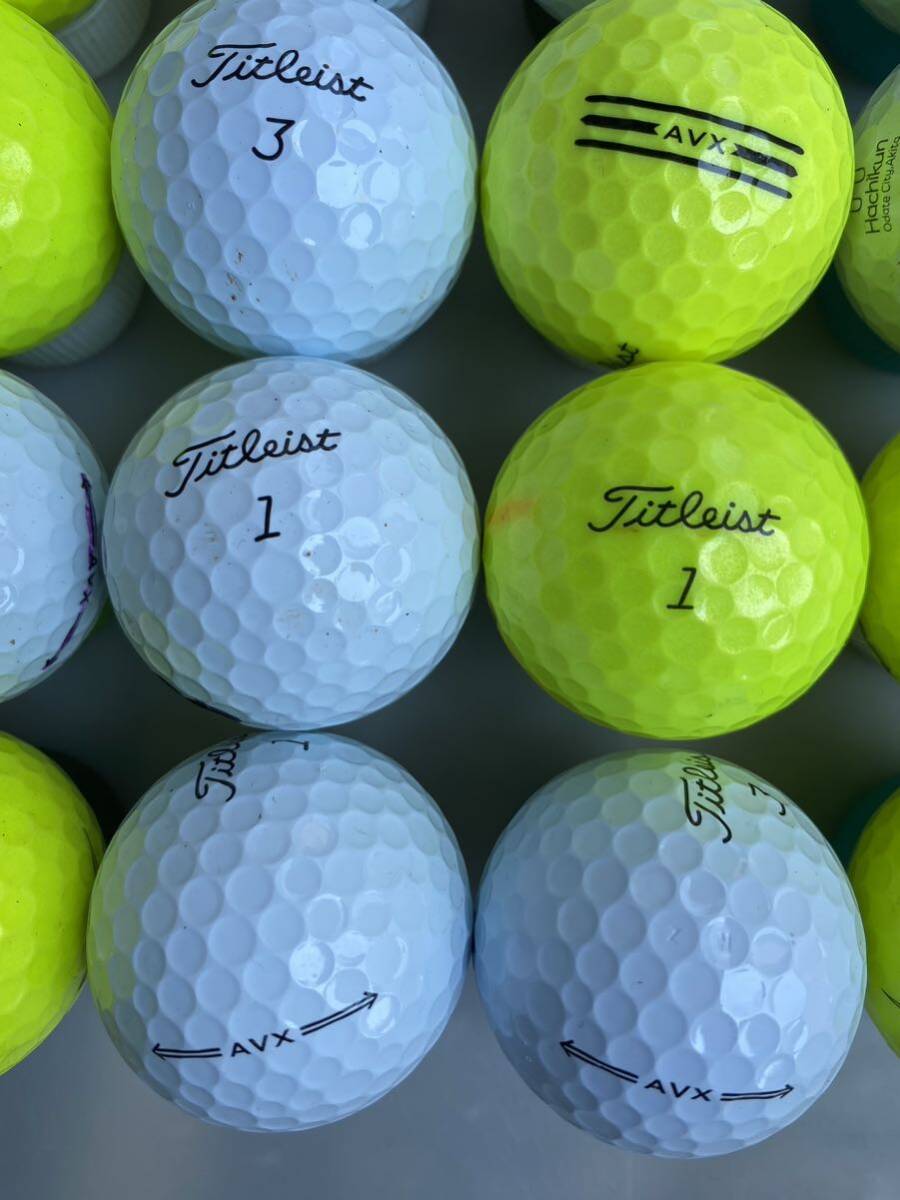 Yahoo!オークション - 高品質ロストボールタイトリストAVX 20こ