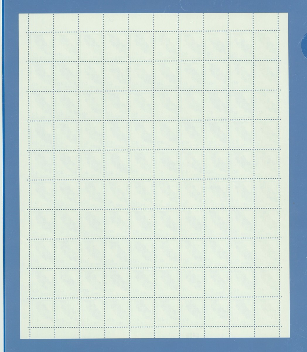 1289 慶弔切手 弔事用 40円 花輪 カラーマーク下 普通切手100面シート 〒3(慶弔切手)｜売買されたオークション情報、yahooの商品情報をアーカイブ公開 - オークファン ...