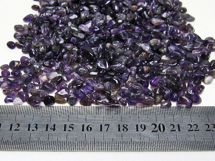 Yahoo!オークション - 誠安 極品天然AAAアメジストさざれサイズ 小[T71...