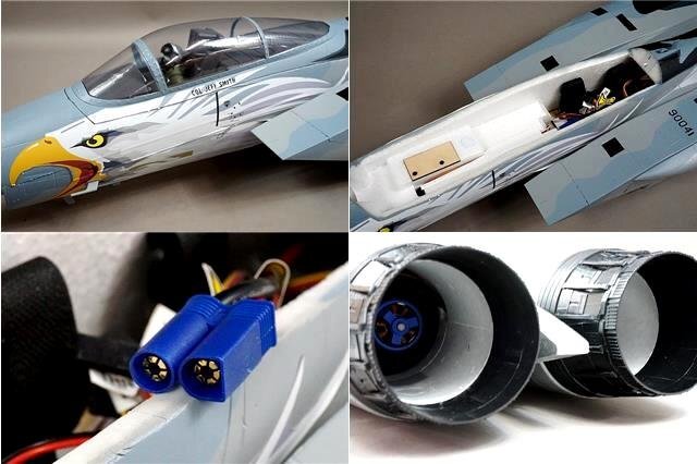 Yahoo!オークション - Arrows アローズ 電動RC Twin 64mm F-15 イーグ...