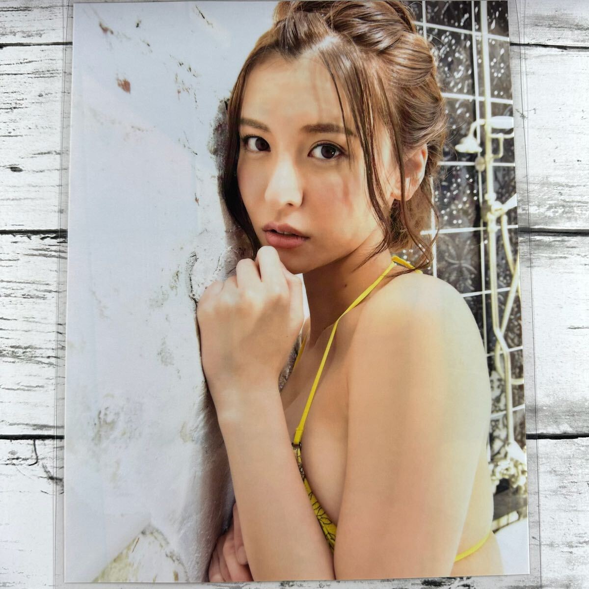 日本代購代標第一品牌【樂淘letao】－[高品質ラミネート処理][ 奈月セナ ] 雑誌 切り抜き 10P A4 フィルム 水着 グラビア アイドル 芸能人 女優