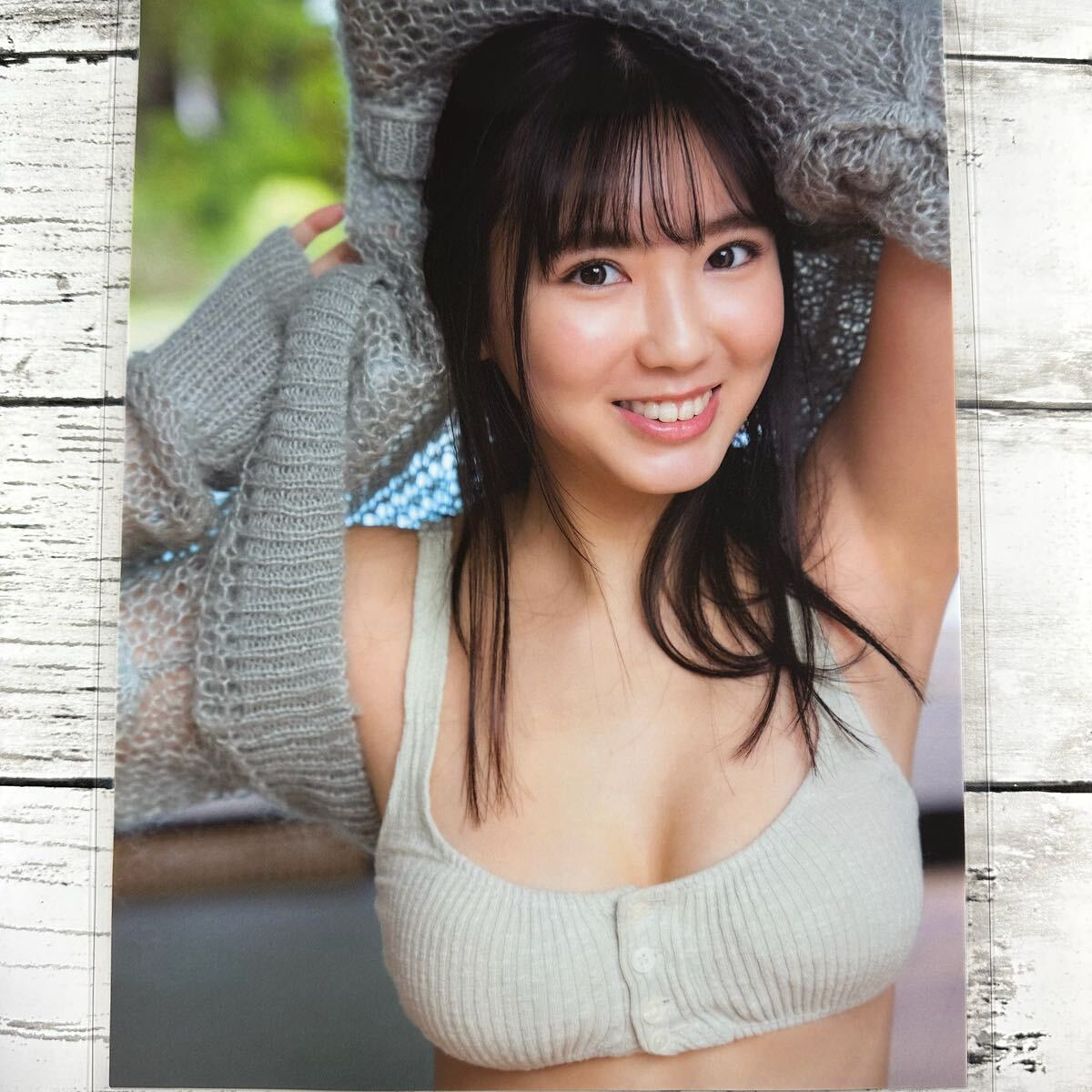 日本代購代標第一品牌【樂淘letao】－[高品質ラミネート処理][ 沢口愛華 ] FLASH 2022 1/25 雑誌 切り抜き 9P A4フィルム 水着 グラビア アイドル 芸能人 女優