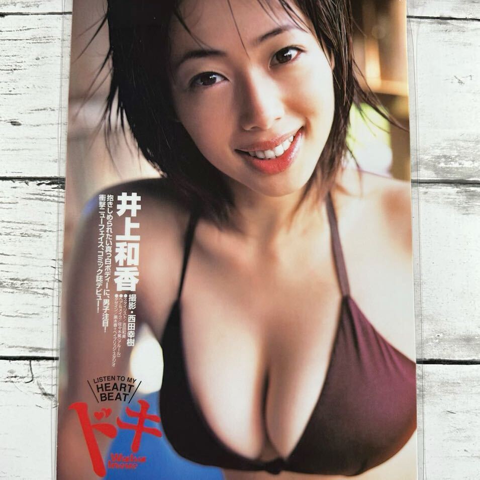 日本代購代標第一品牌【樂淘letao】－[高品質ラミネート処理][ 井上和香 ] 雑誌 切り抜き 10P A4 B5フィルム 水着 グラビア アイドル 芸能人 女優