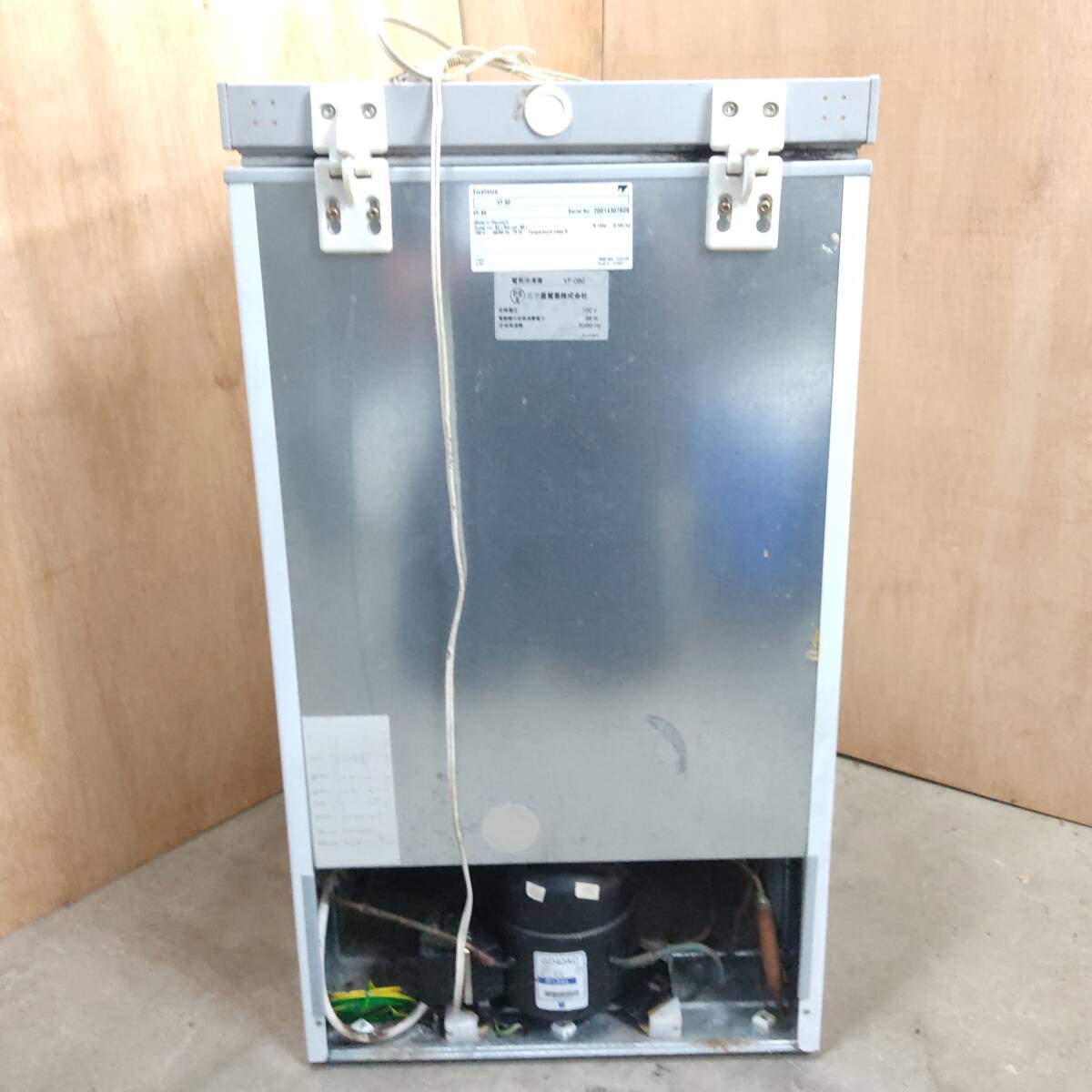 Yahoo!オークション - 引取可 冷凍ストッカー 100V 三ツ星 80L VF-080 ...