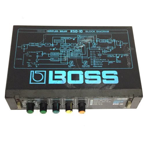 Yahoo!オークション - 1円 BOSS RSD-10 DIGITAL SAMPLER DELAY デジタ...