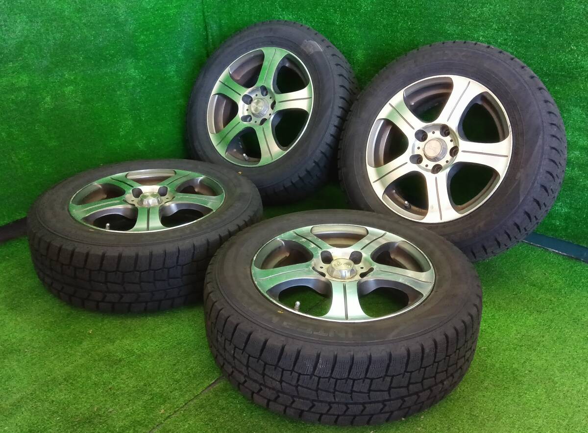 Yahoo!オークション - GALERIA 15×6J PCD114.3 ET40 5穴 ダンロップ WM...