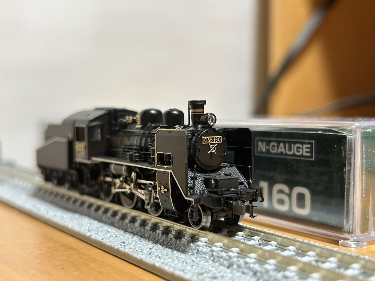 Yahoo!オークション - KATO 2020-2 C56 160 Nゲージ 蒸気機関車