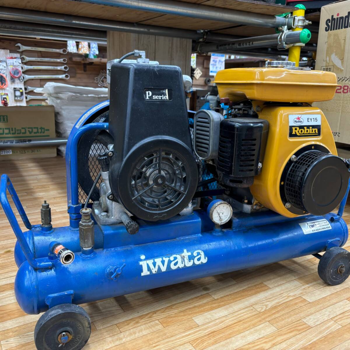 Yahoo!オークション - アネスト岩田(IWATA) エンジンコンプレッサー SU...