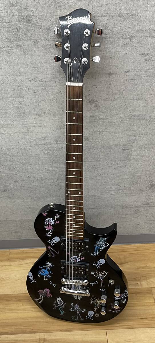 Yahoo!オークション - 小＃10042 Burny バーニー ギター 型番不明 黒