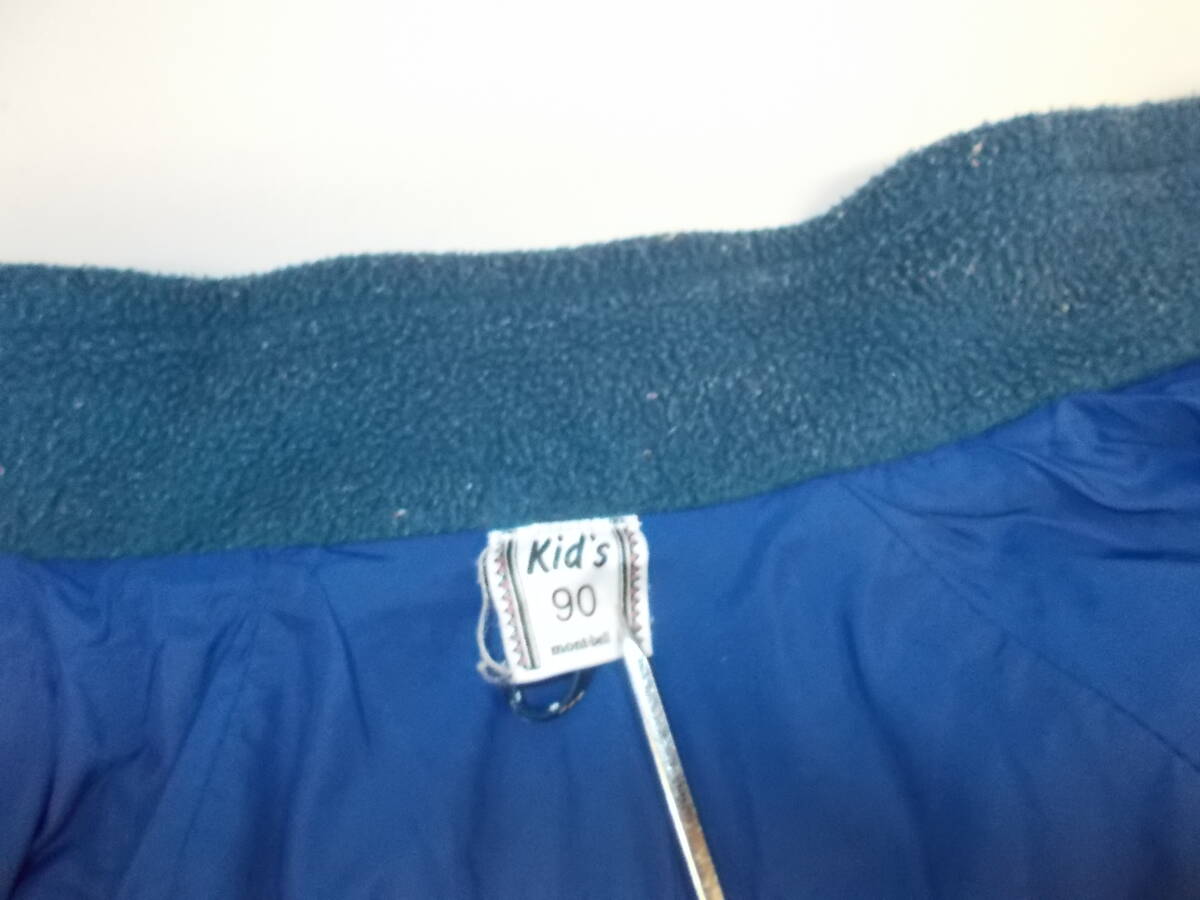 Yahoo!オークション - e892 mont-bell フリースジャケット サイズ90 キ...