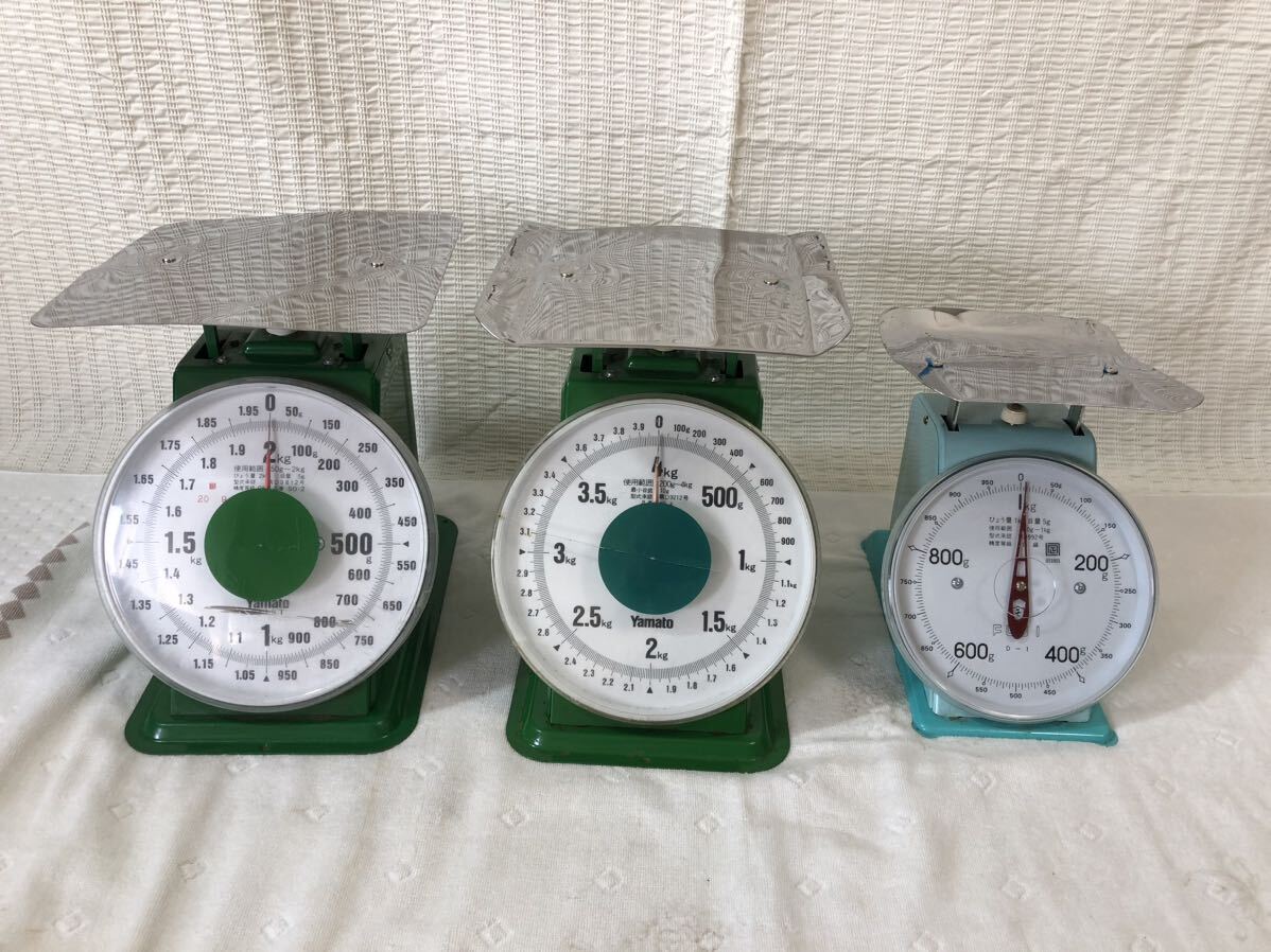 Yahoo!オークション - 8/26a6 計り 3点 Yamato 50g〜2kg SD-2 20g〜4kg...