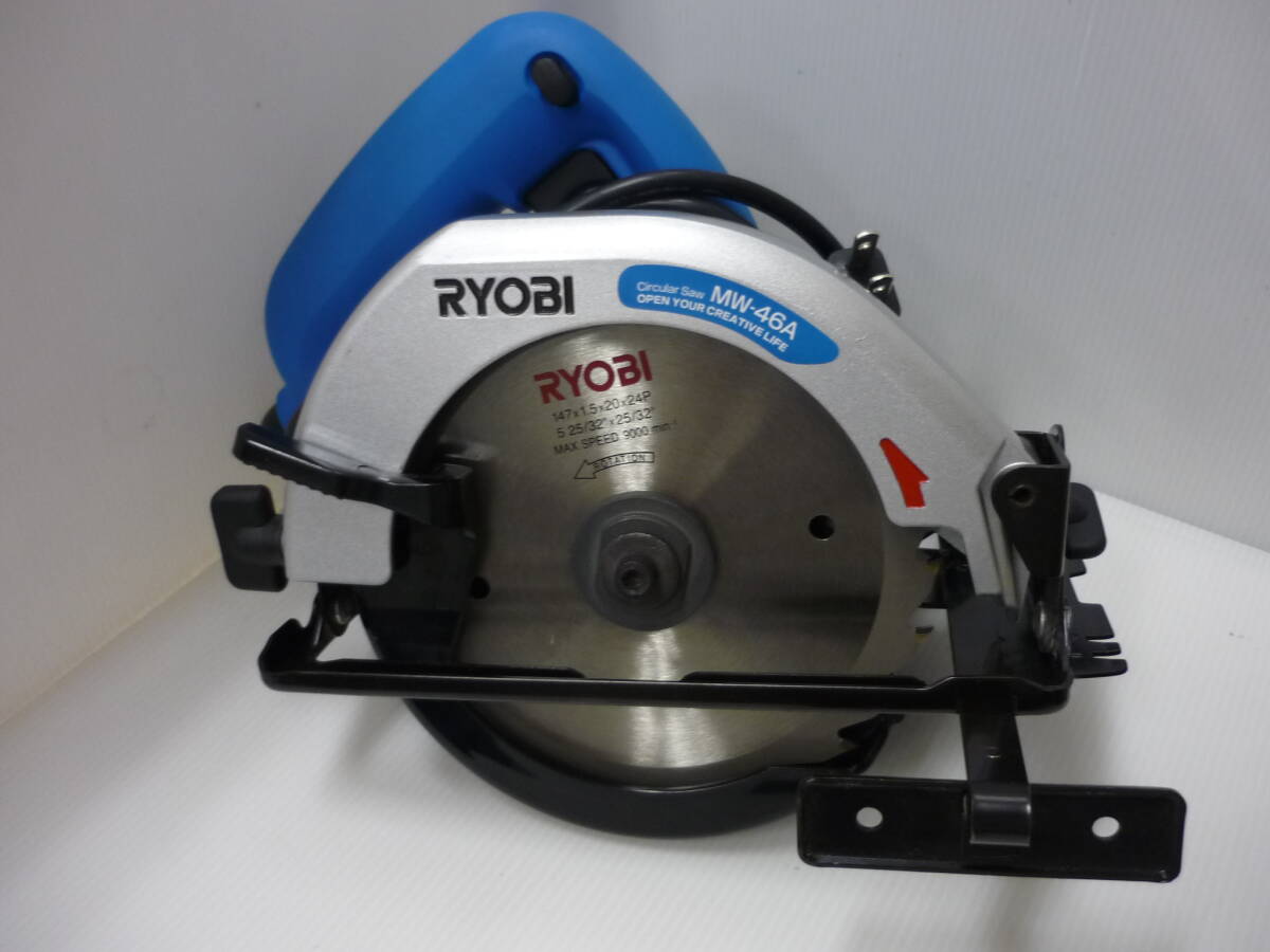 Yahoo!オークション - 1771 RYOBI リョービ製 丸ノコ MW-46A 147mm マ...