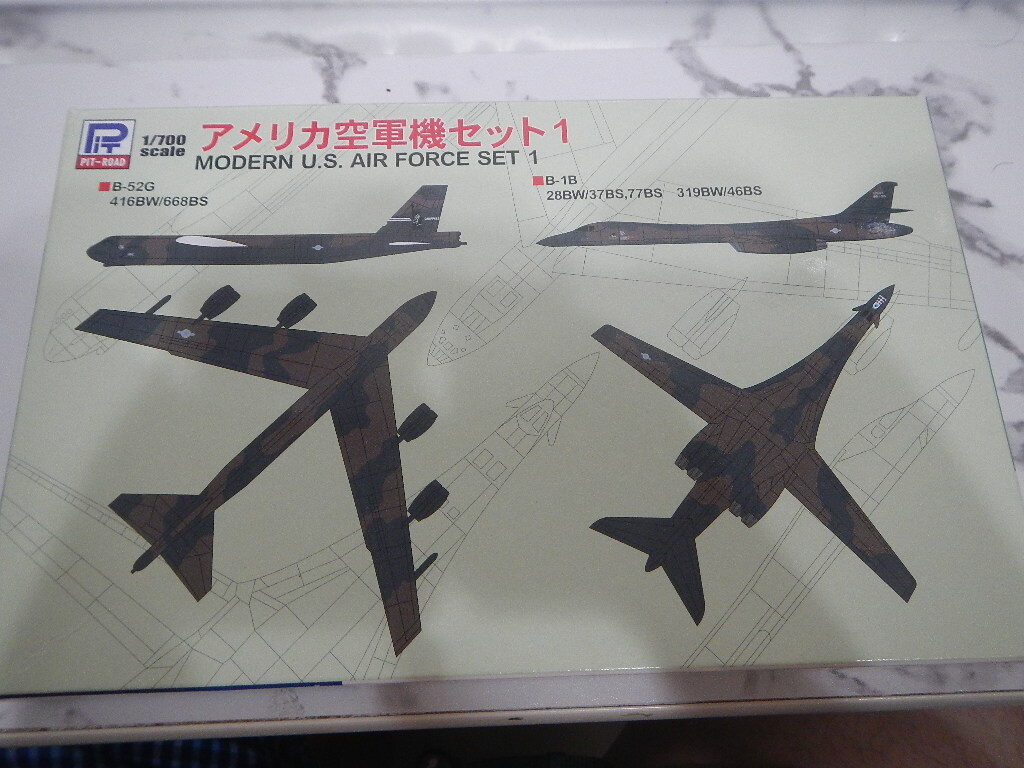 Yahoo!オークション - ピットロード S46 アメリカ空軍機セット1 (B-52G...