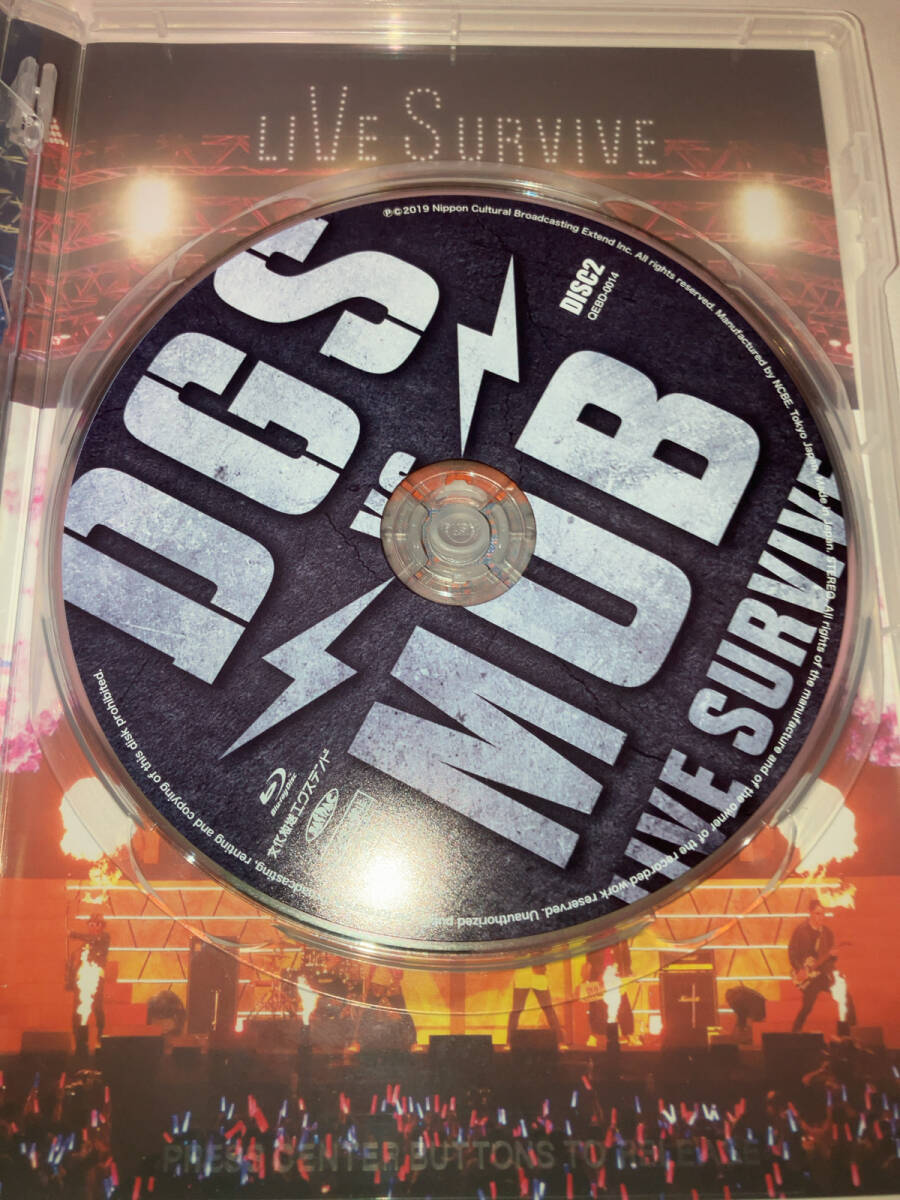 Yahoo!オークション - Blu-ray DGS vs MOB LIVE SURVIVE in SAITAMA SU...