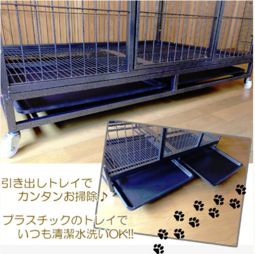 Yahoo!オークション - ペットケージ 超大型 3L 125×81×96cm ペットサー...