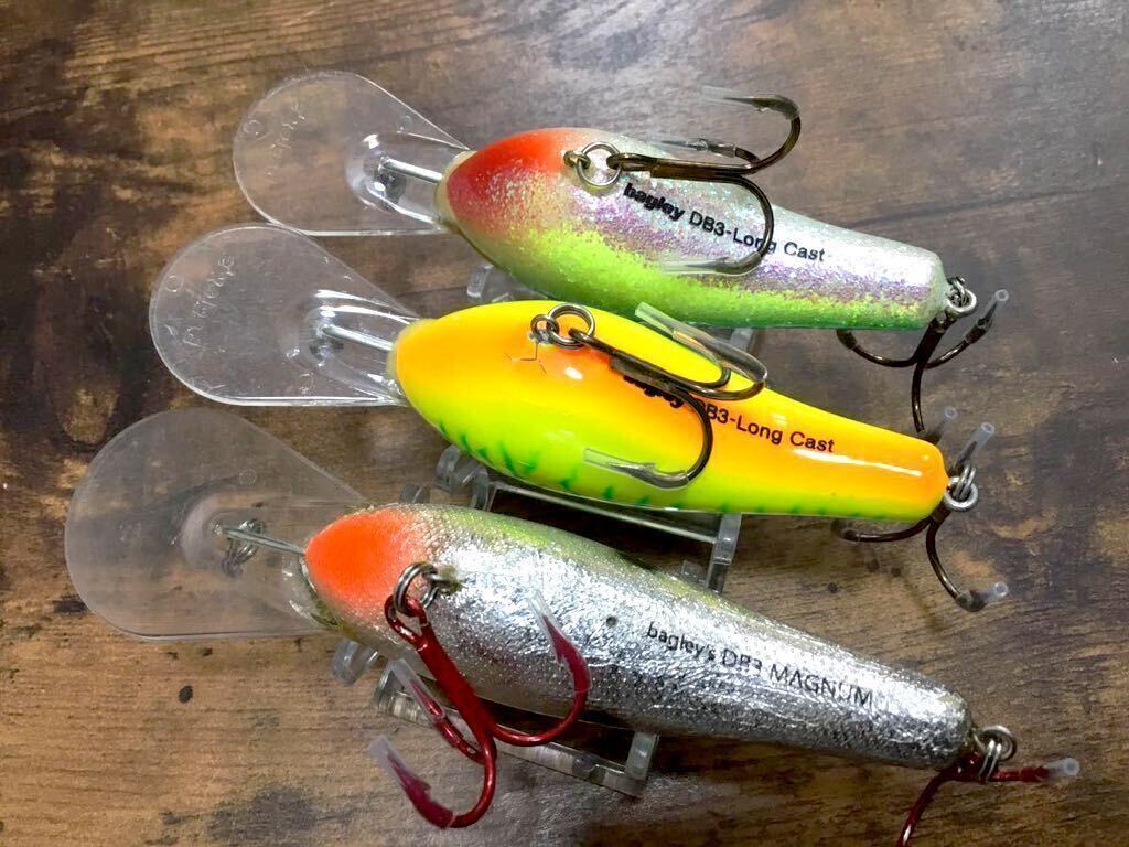 Yahoo!オークション - bagley's/DB3 Long-Cast・DB3 Magnum/美品含む3...