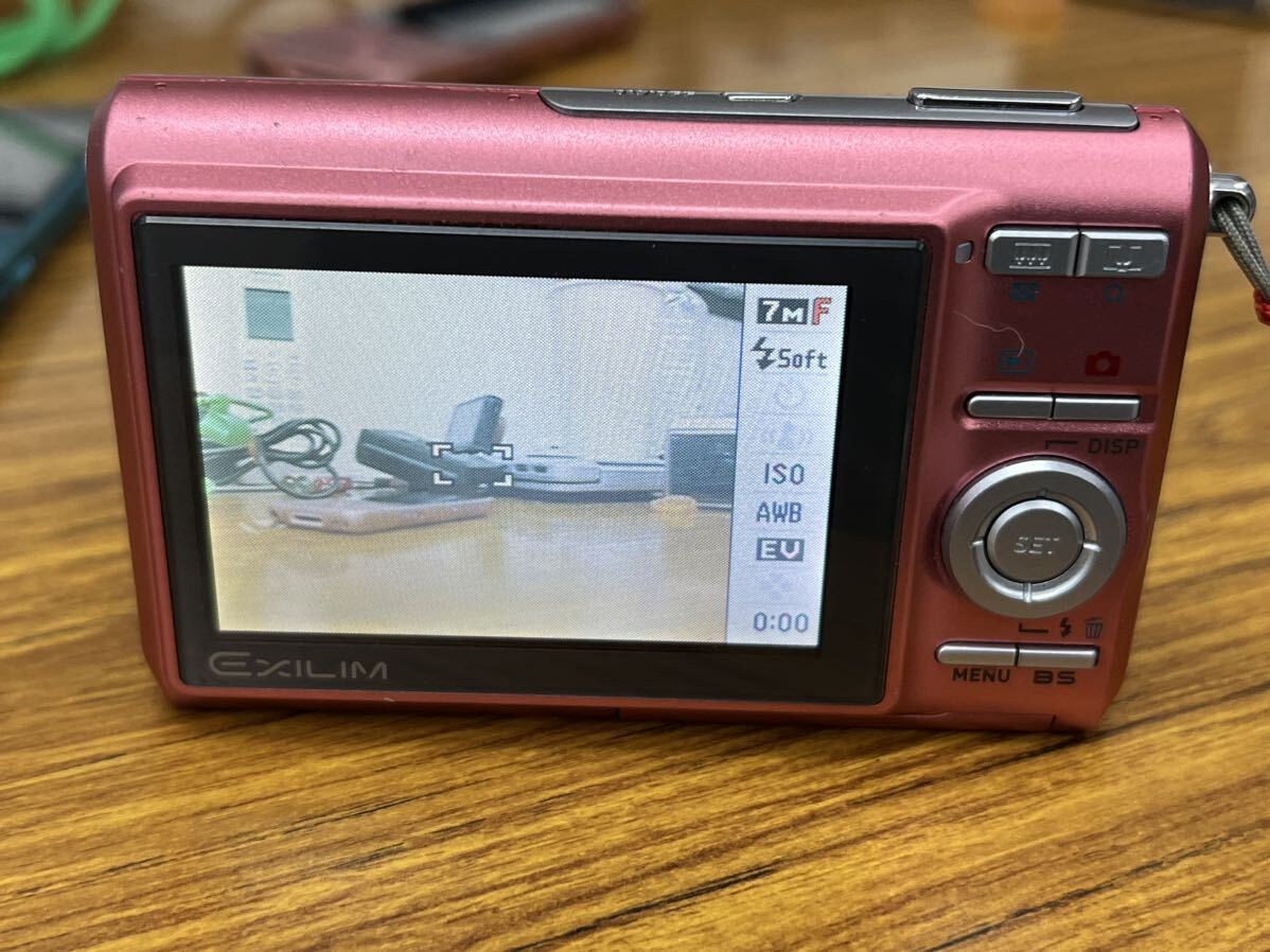 Yahoo!オークション - カシオ CASIO デジタルカメラ EX-Z75 ピンク 動...