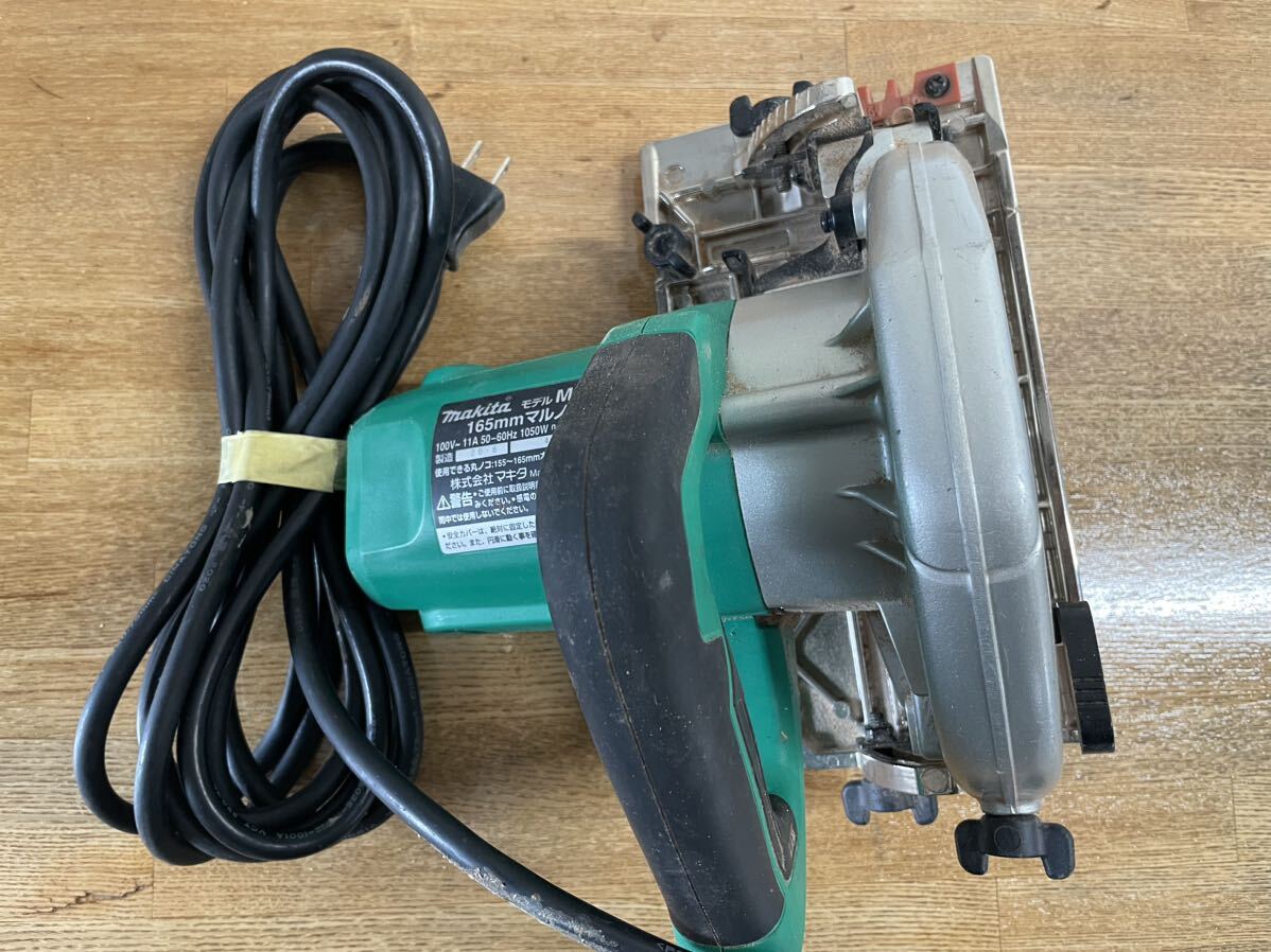 Yahoo!オークション - 【動作品】makita マキタ 165mmマルノコ M565 木...