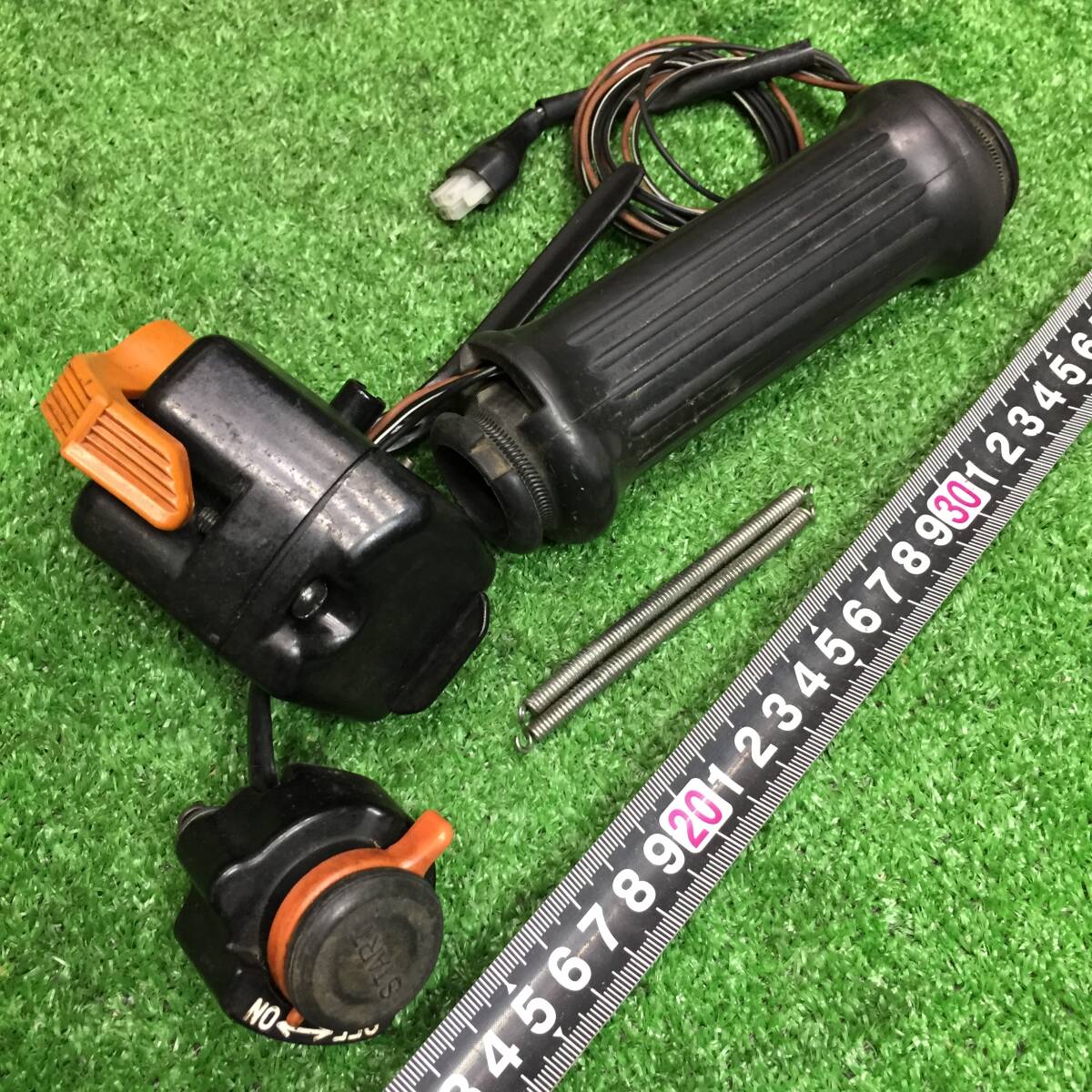 Yahoo!オークション - 共立 Φ25mm アクセルレバー RMA315 テンショ...