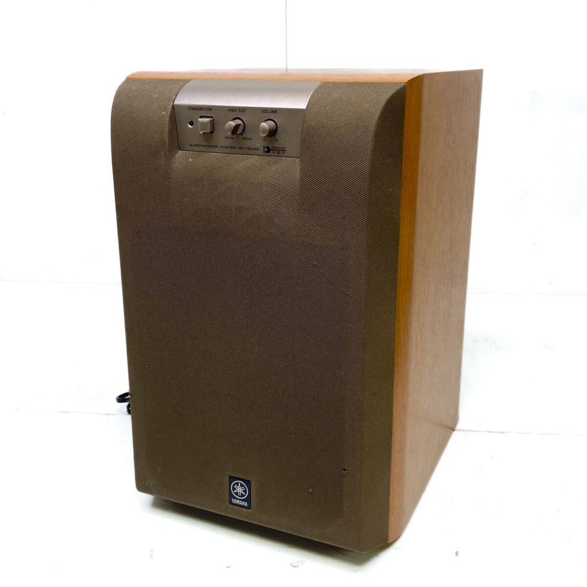 Yahoo!オークション - YAMAHA ヤマハ サブウーファー YST-SW45 100v 4...