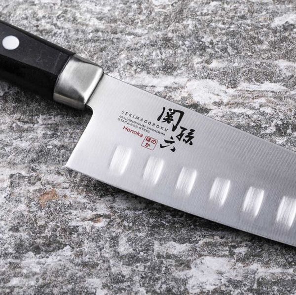 送料300円 税込 vc636 0725 貝印 関孫六 ほのか 三徳ディンプル包丁 165mm 左右兼用 AB-5428 日本製 シンオク(三徳包丁、万能包丁)｜売買されたオークション情報 ...