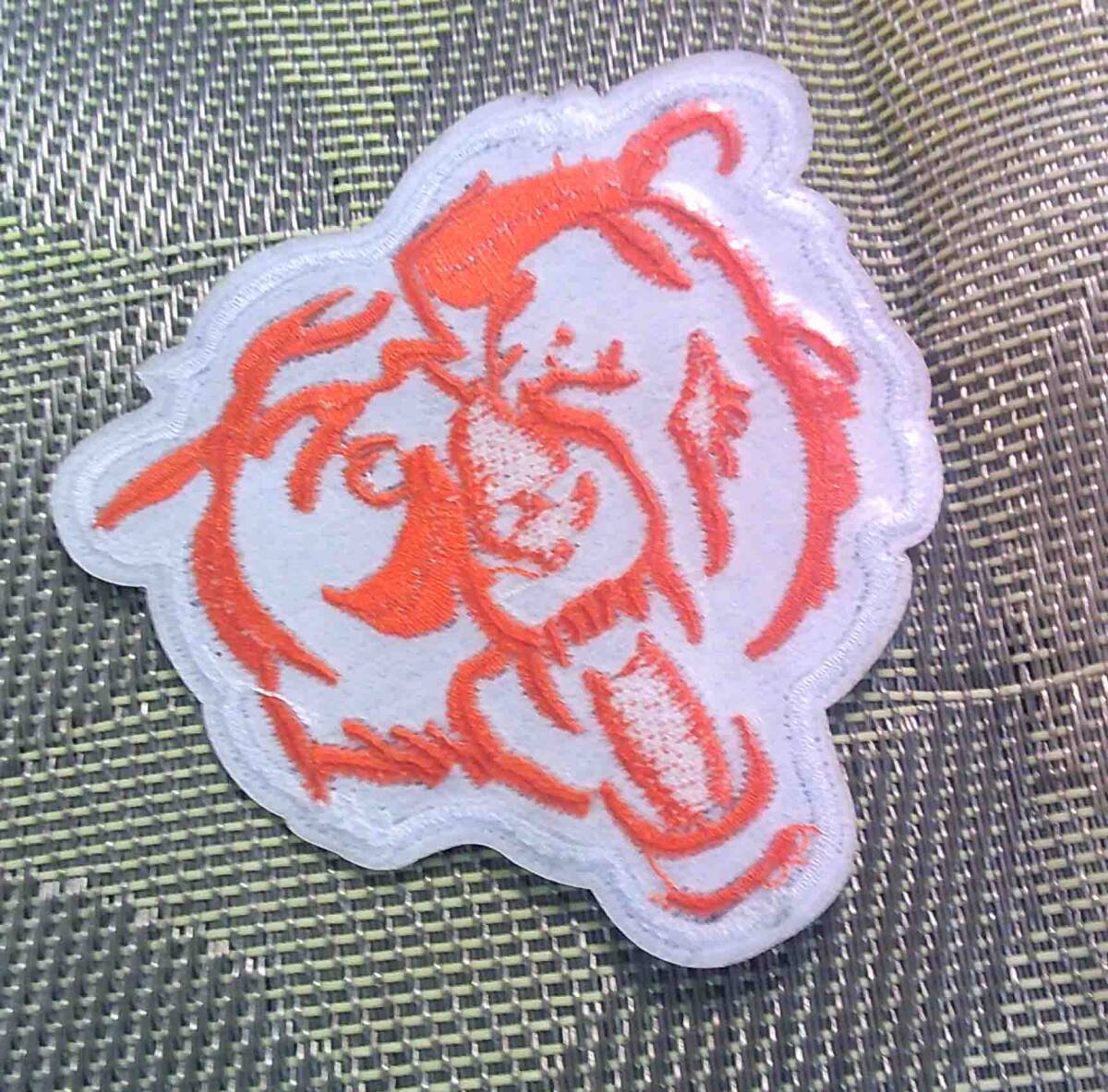 橙CB熊》 新品NFL シカゴ・ベアーズ Chicago Bears刺繍ワッペン 橙CB熊》 新品NFL シカゴ・ベアーズ Chicago Bears刺繍ワッペン