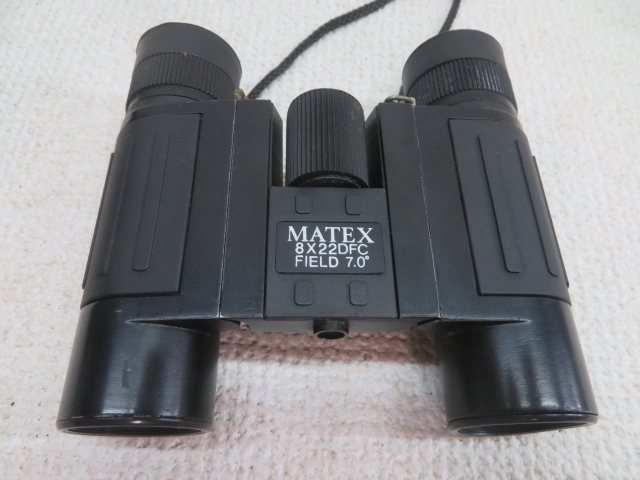 Yahoo!オークション - MATEX DH-22 双眼鏡 8×22 DFC F7.0° マテック...